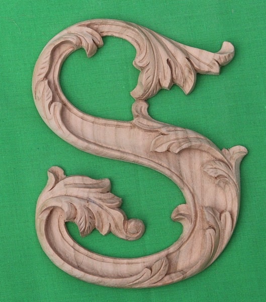 A2z-1to9: Hand Carved English Alphabets Number| Letter | Ken Hunt ...