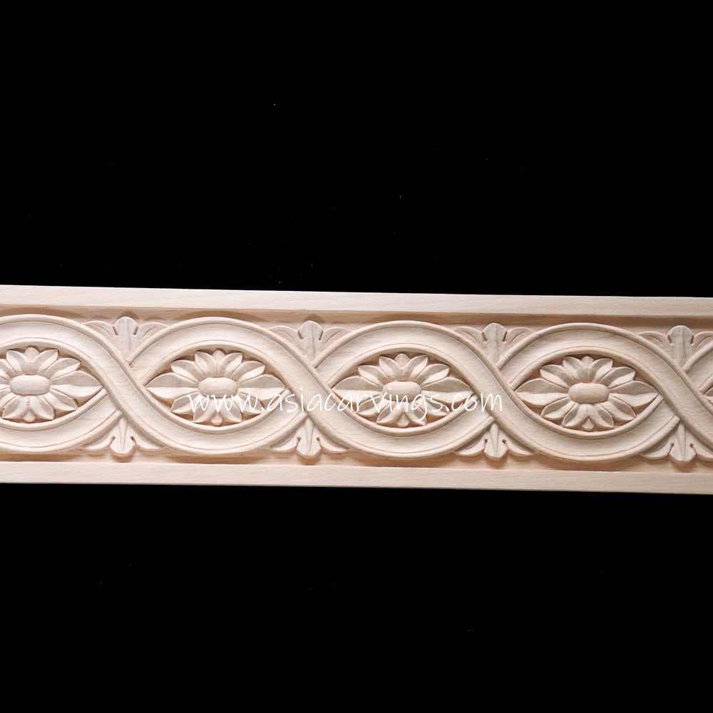 MLD-08: Handcarved Relief Carved Gothic Molding | Weave Keystone ...