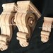 CBL-03: Handmade Handcarved Fluted Corbels Brackets Self - Etsy