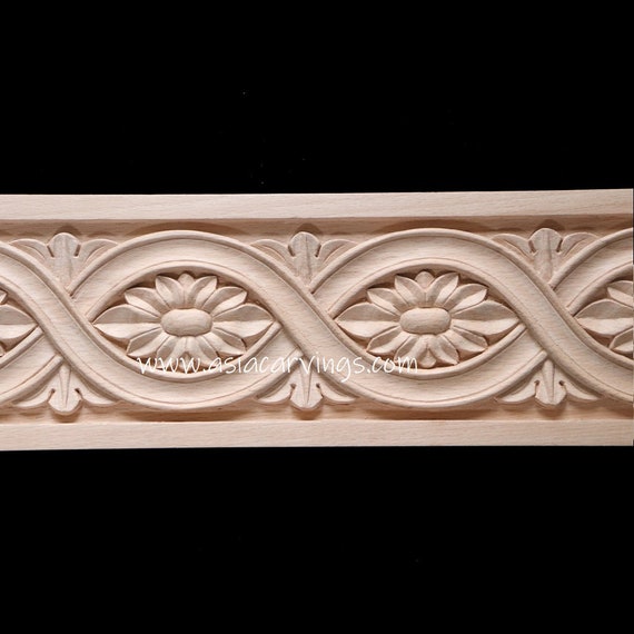 MLD-08: Handcarved Relief Carved Gothic Molding Weave | Etsy