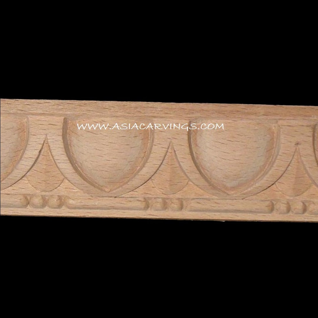 MLD-04: Hand Carved Relief Carved Egg & Dart Molding | Corner Millwork ...