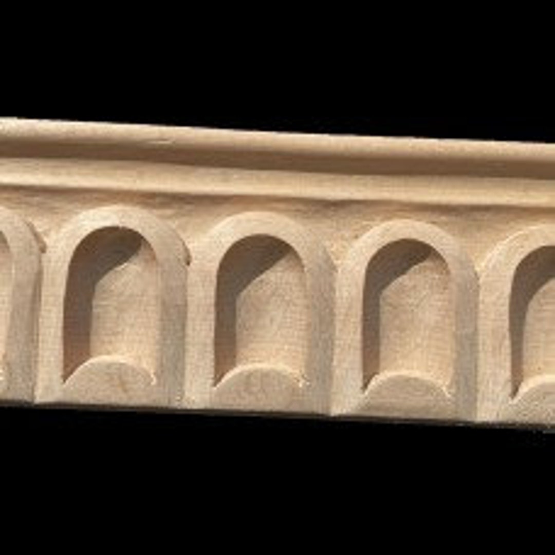 Buy MLD-11: Handcarved Fluted Carved Molding Shell Decorative Palmate ...