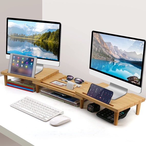 Home & Living Wooden Computer Storage for Laptop Keyboard Eco Friendly ...