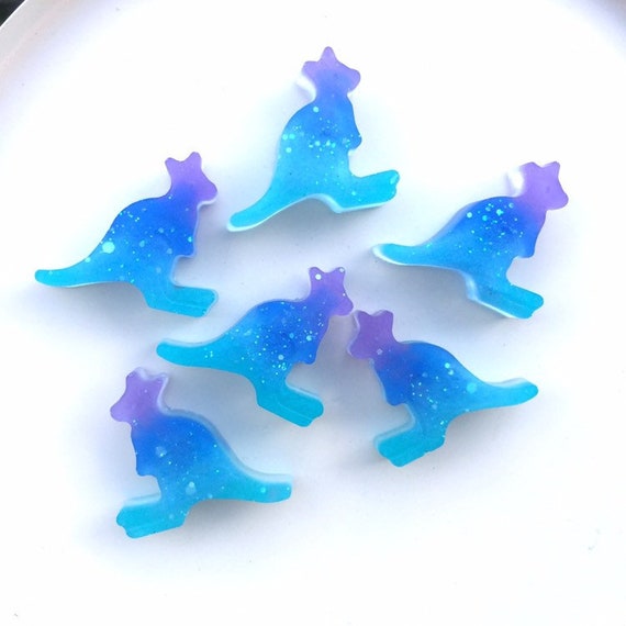 Kangaroo Magnets Set. Kangaroo Decor for Kitchen. Galaxy | Etsy