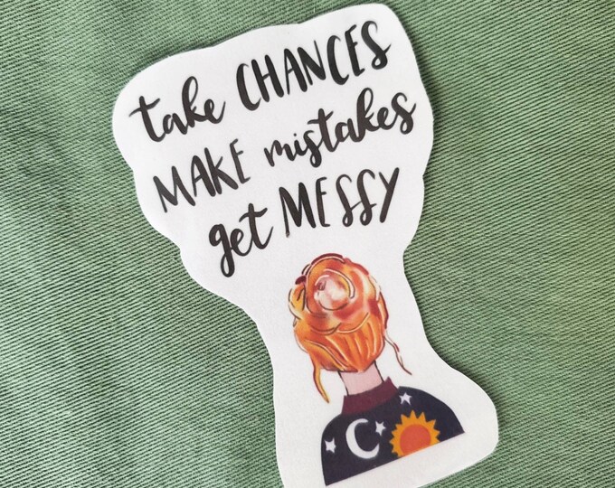 Teacher Sticker, Magic School Bus, Take Chances, Make Mistakes, Mrs ...