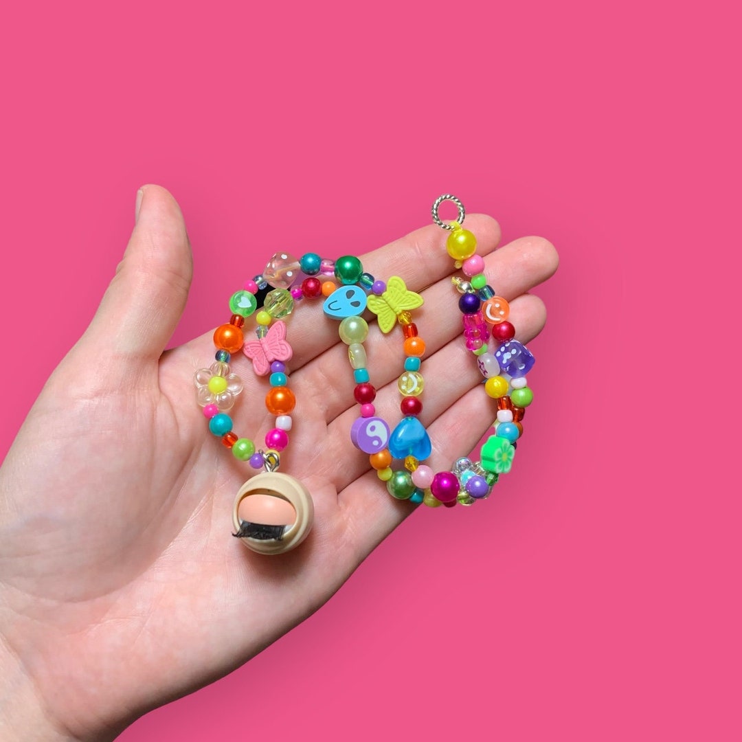 Blinking Eye Bead Necklace - Etsy