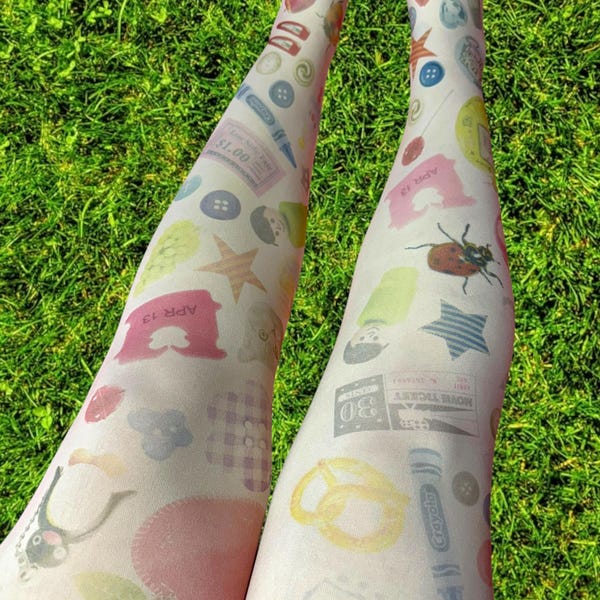 Star Tights - Etsy UK