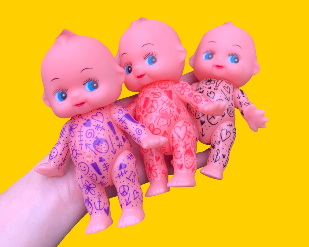 Tattooed Kewpie Doll Etsy Australia
