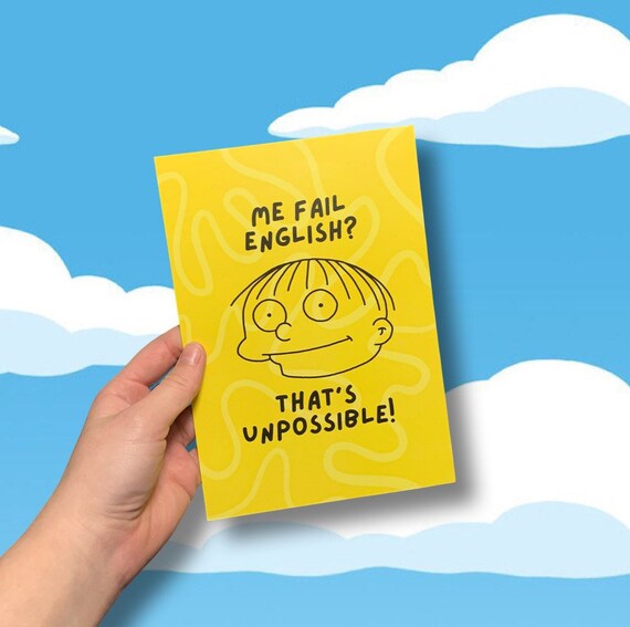 The Simpsons Ralph Quotes