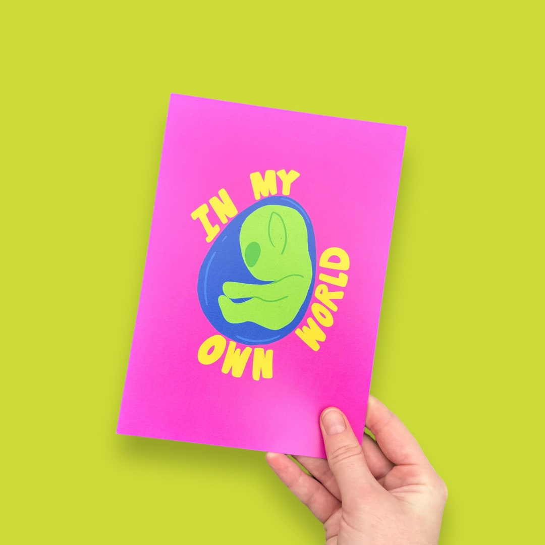 My Own World Art Print - Etsy