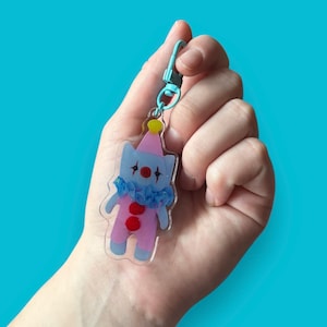 Clown Critters Acrylic Keyrings - Etsy
