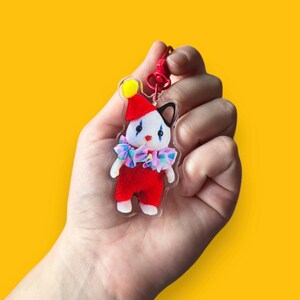 Clown Critters Acrylic Keyrings - Etsy