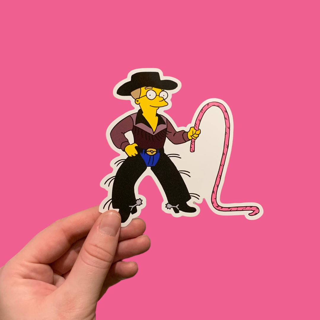 WHIP IT Smithers Vinyl Sticker - Etsy
