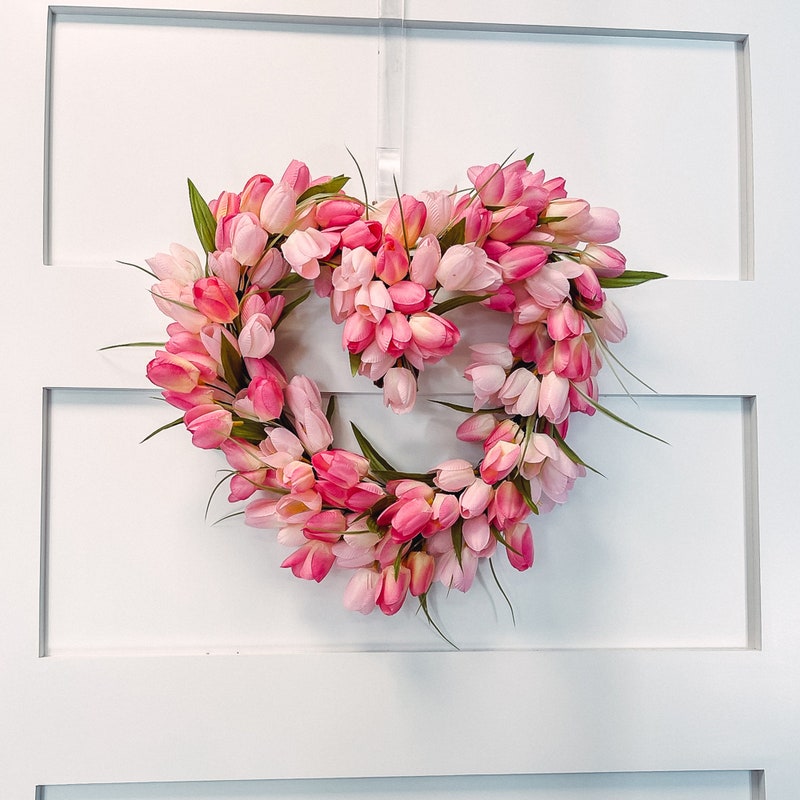 Tulip Wreath - Etsy
