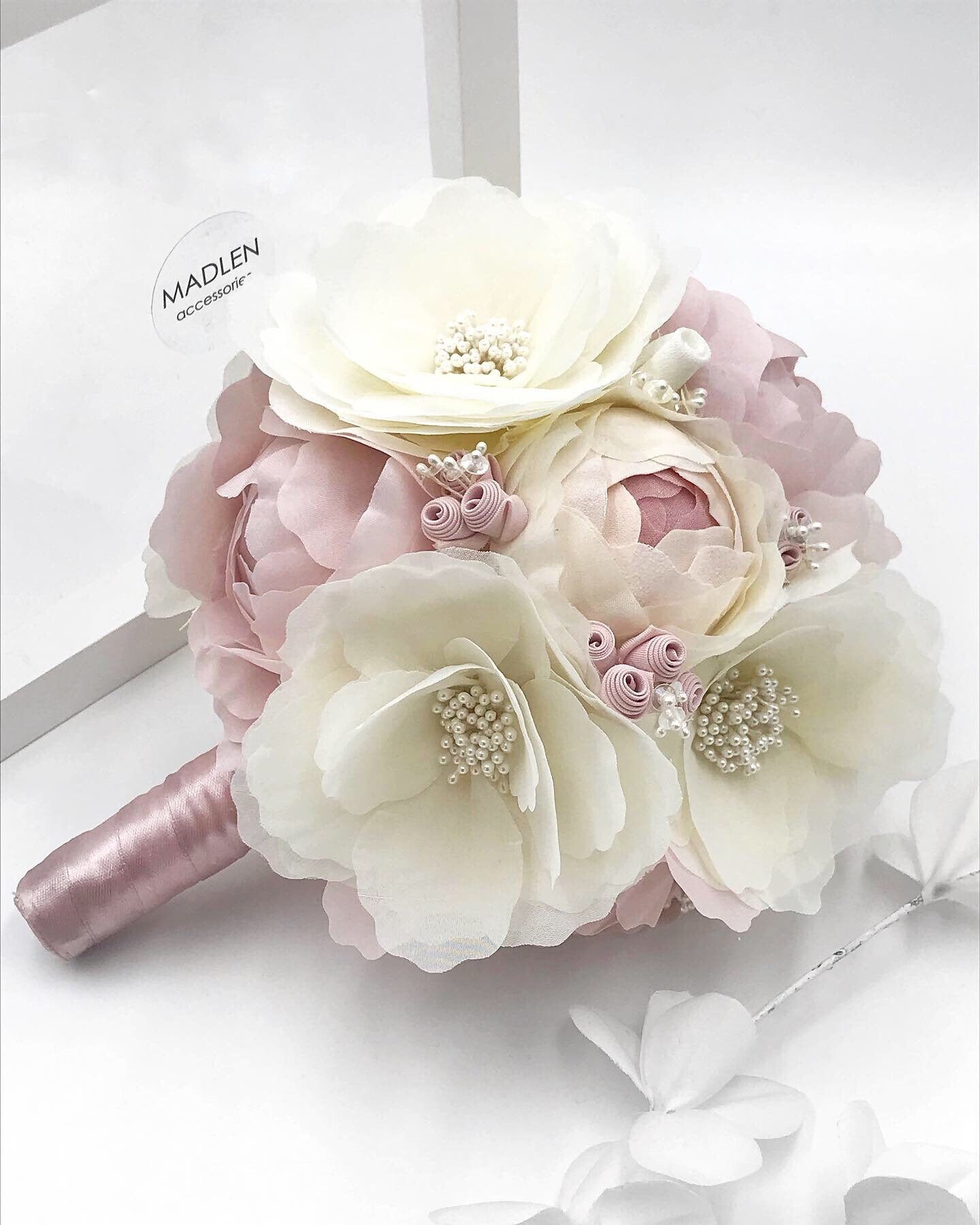 Wedding Floral Bouquet Bridal Bouquet Flower Girl Wedding | Etsy