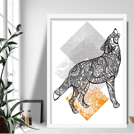 Geometric Wolf Body