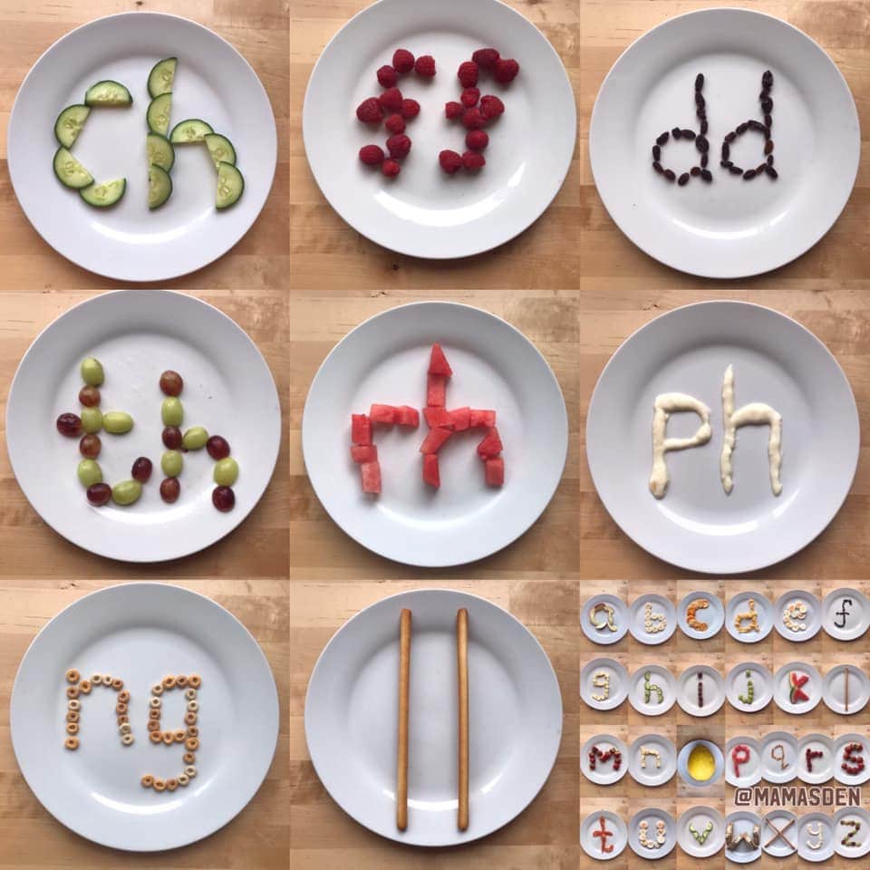 Healthy Snack Alphabet - Welsh Additions - Etsy