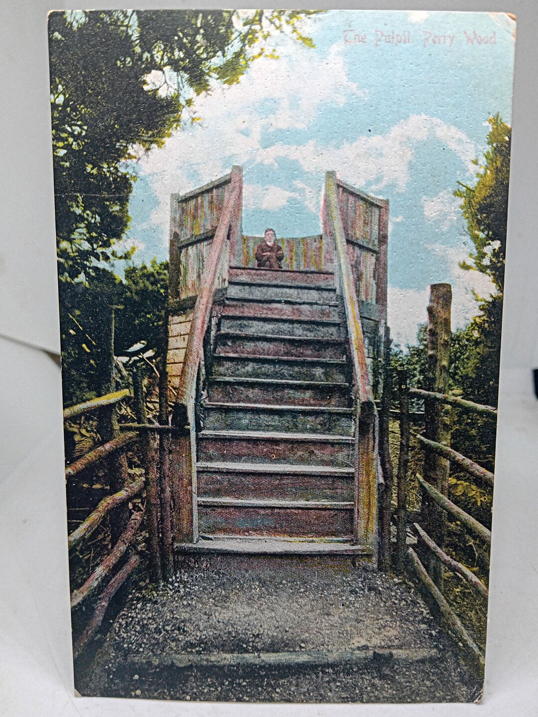 The Pulpit Perry Wood Kent Antique Used Postcard Posted 1906 - Etsy