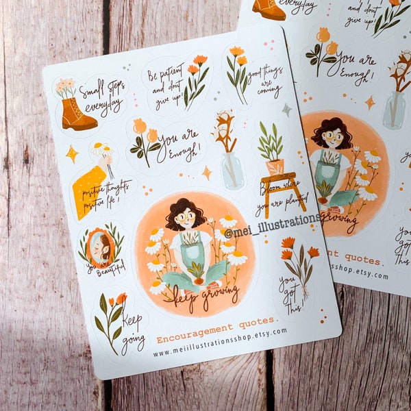 Bujo Stickers - Etsy UK