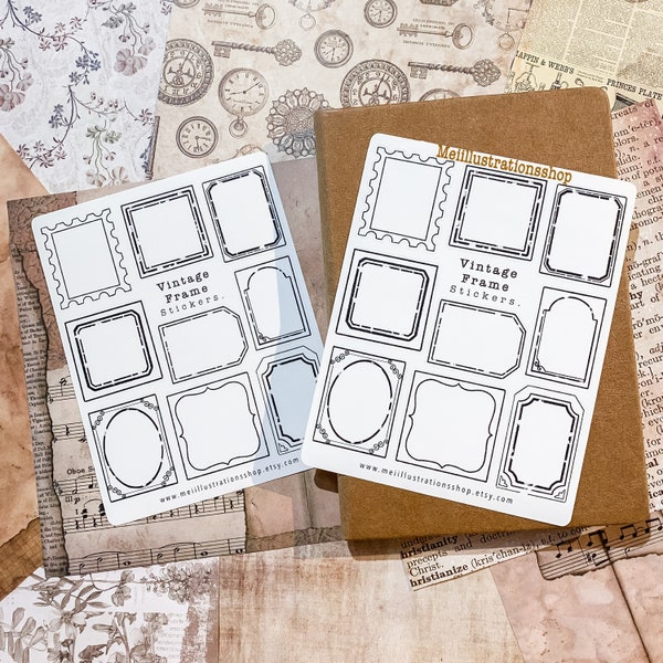 Sticker Frames - Etsy
