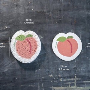 Set of 3 Ripe and Ready Pop up Sponges|zero Waste Biodegradable Kitchen ...