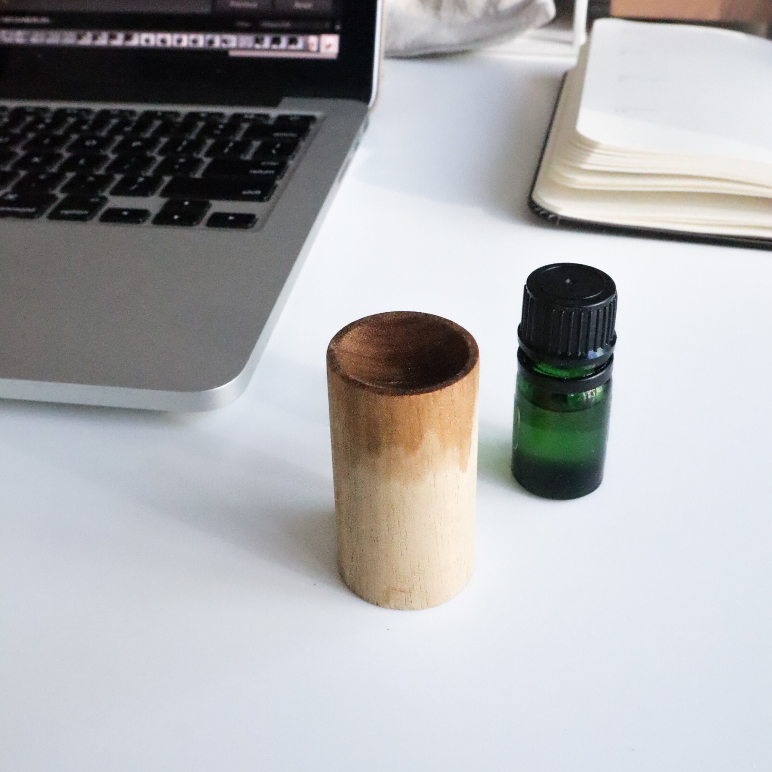 Wooden Essential Oil Diffuser for On-the-go Office Natural - Etsy