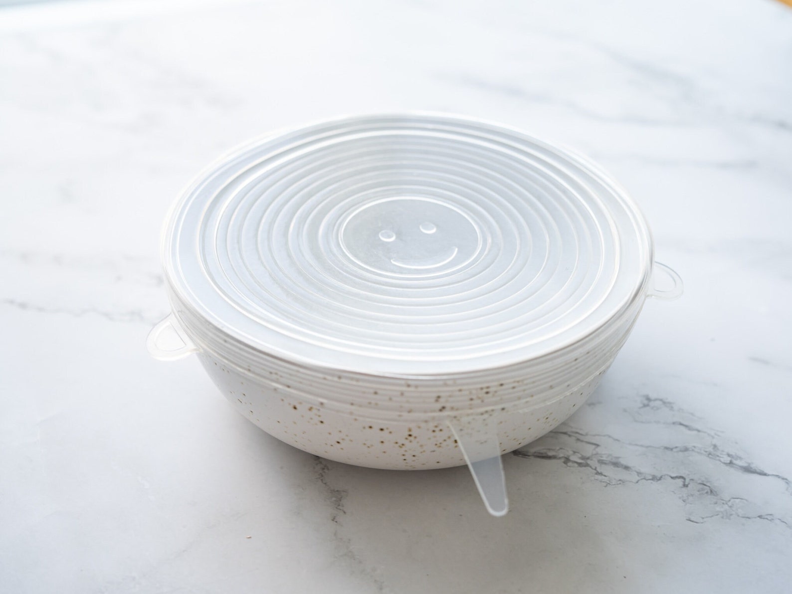 Set of 6 Reusable Dish Covers | Reusable Silicone Dish, Bowl, & Food ...
