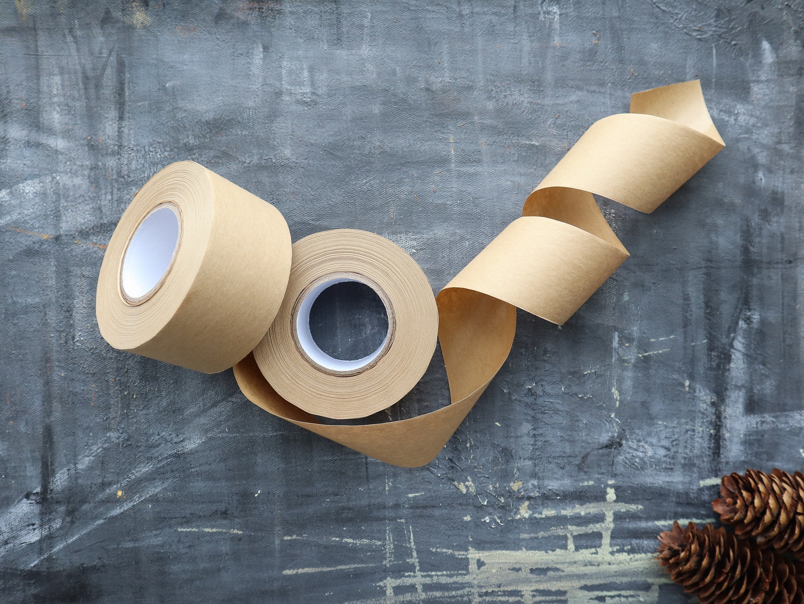 Kraft Paper Tapes | Plastic Free Water Activated Gum Tape 100% ...