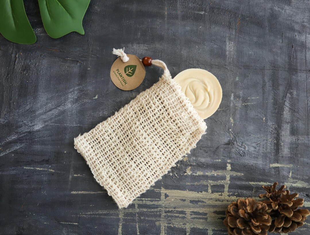Soap Bag | Exfoliating Soap Saver, Pouch | Washcloth, Mitt, Puff for ...