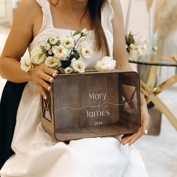 Elegant Wedding Card Box Gift