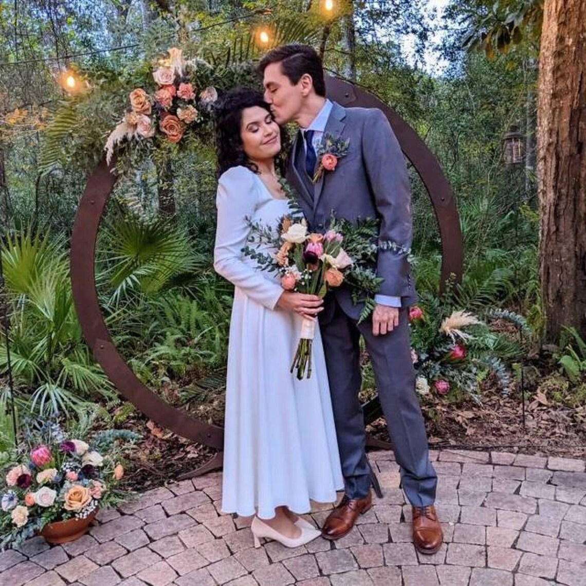 Wedding Arch Triangle Hexagon Circle Beach Wedding - Etsy