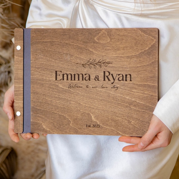 Rustic Wedding Album - Etsy
