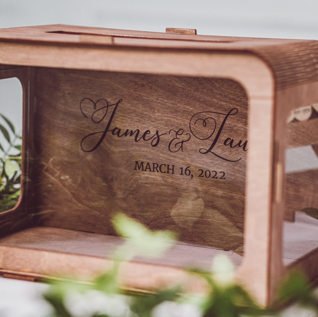 Custom Wedding Card Box, Rustic Wedding Decor, Boho Wedding Post Box ...