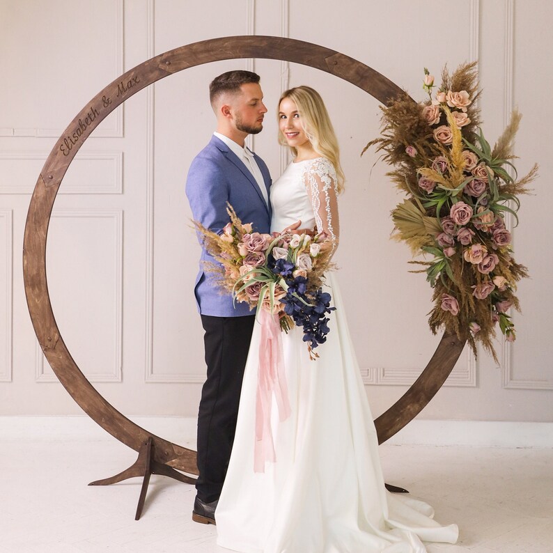 Wedding Arch Triangle Hexagon Circle Beach Wedding - Etsy