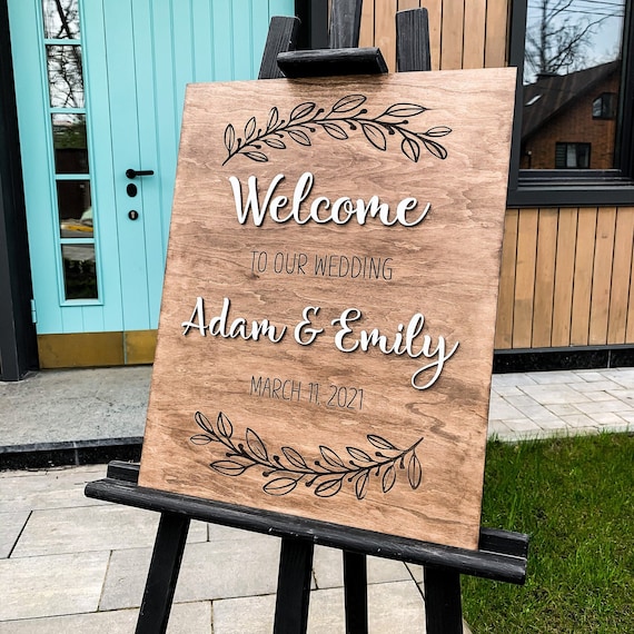 Wedding Reception Welcome Table Ideas