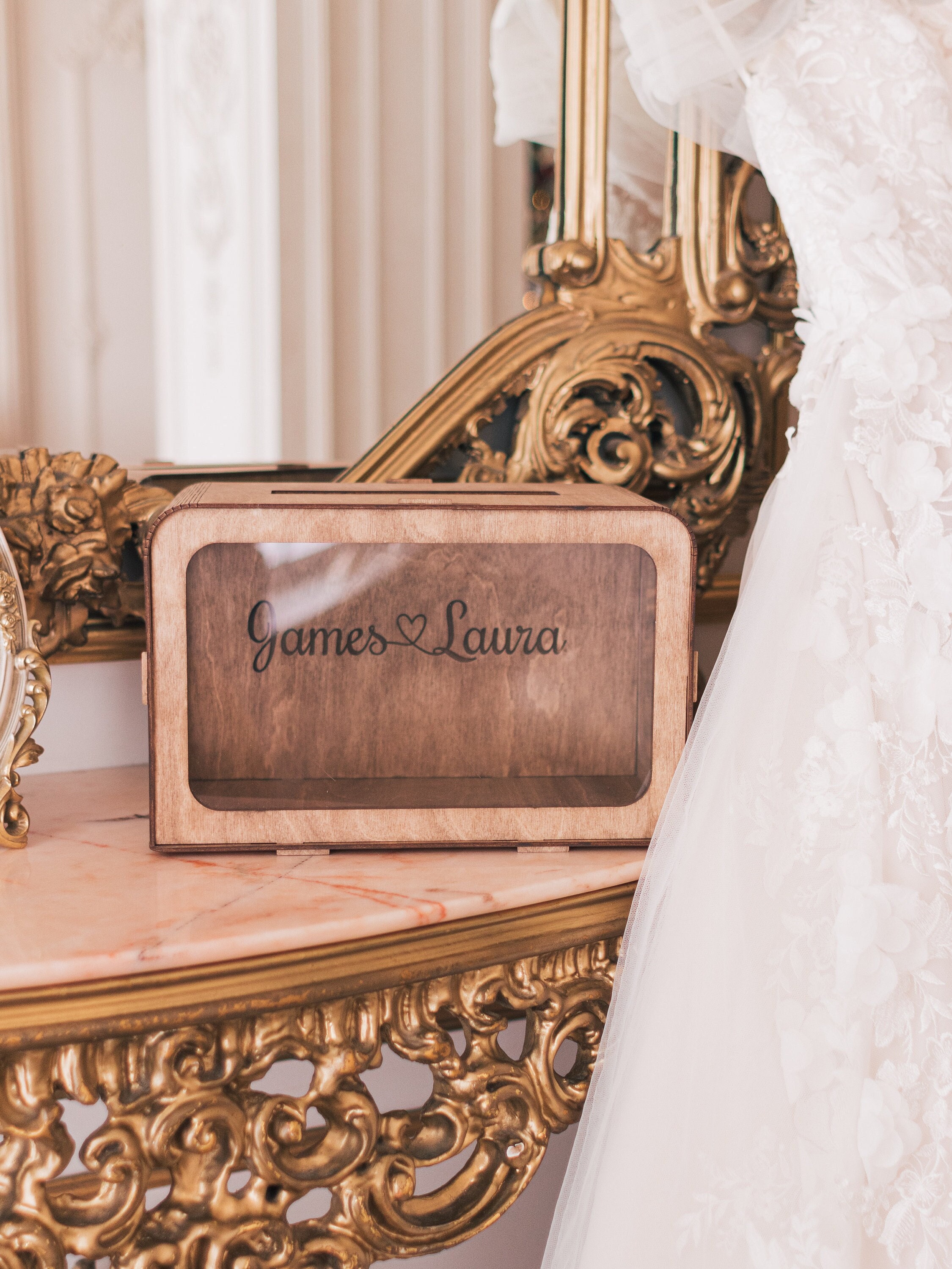 Custom Wedding Card Box Rustic Wedding Decor Boho Wedding | Etsy