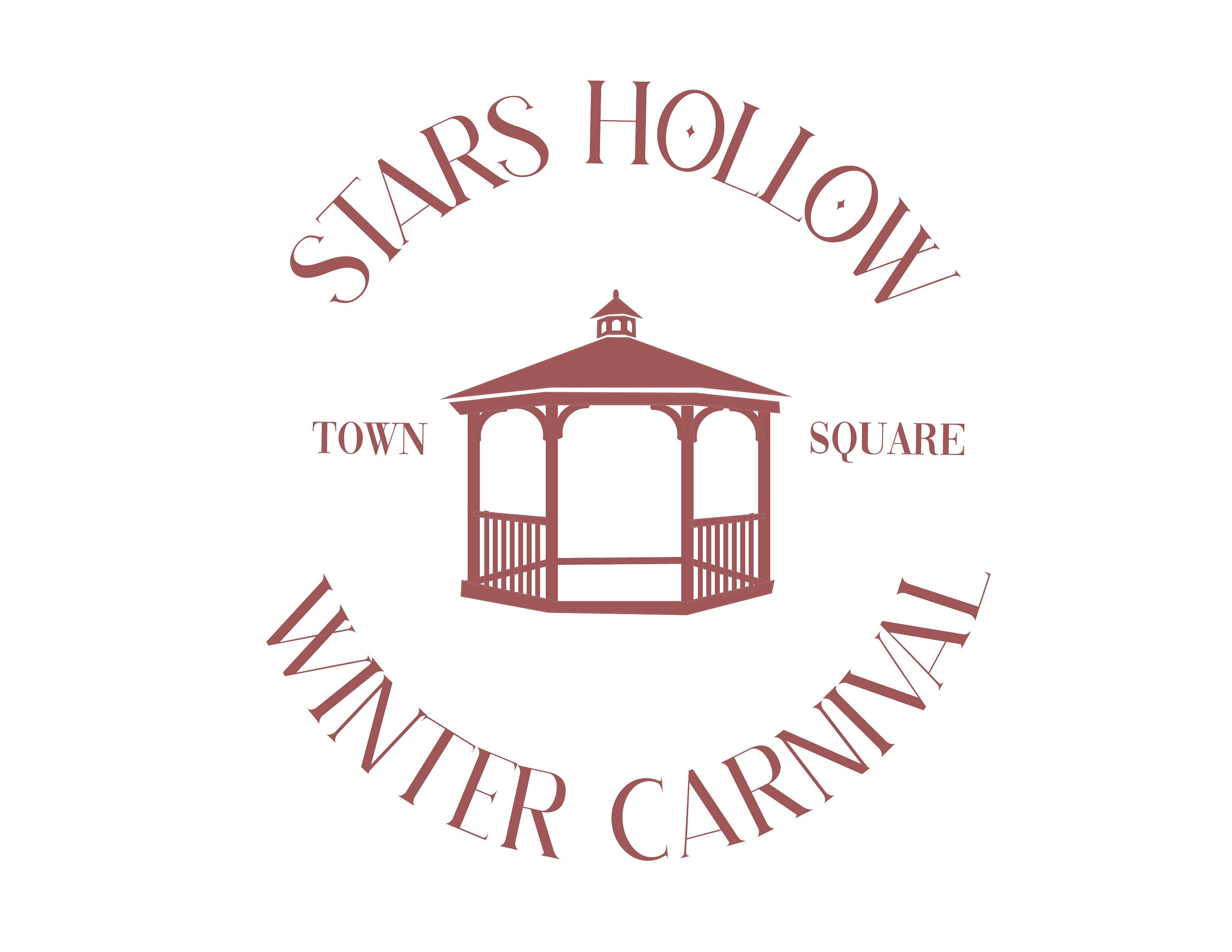 Stars Hollow Winter Carnival - Instant Digital Download - Gilmore Girls ...
