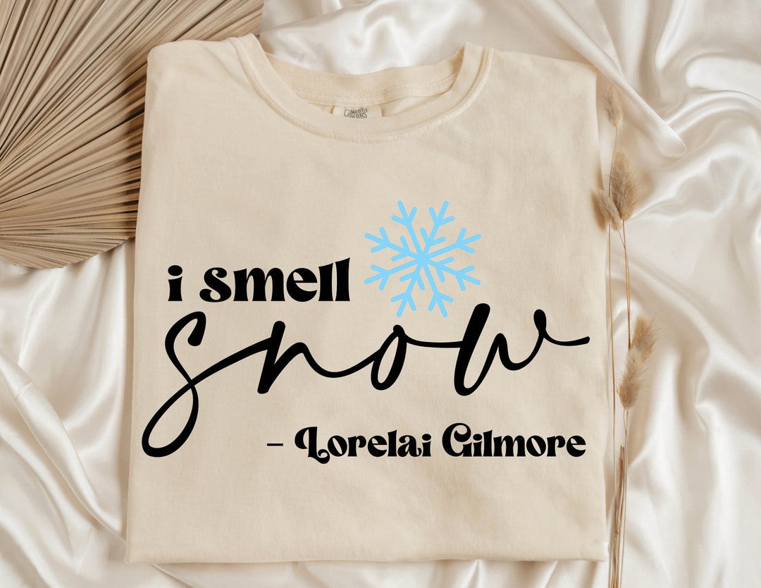 I Smell Snow - Lorelai Gilmore - Instant Digital Download PNG - Gilmore ...