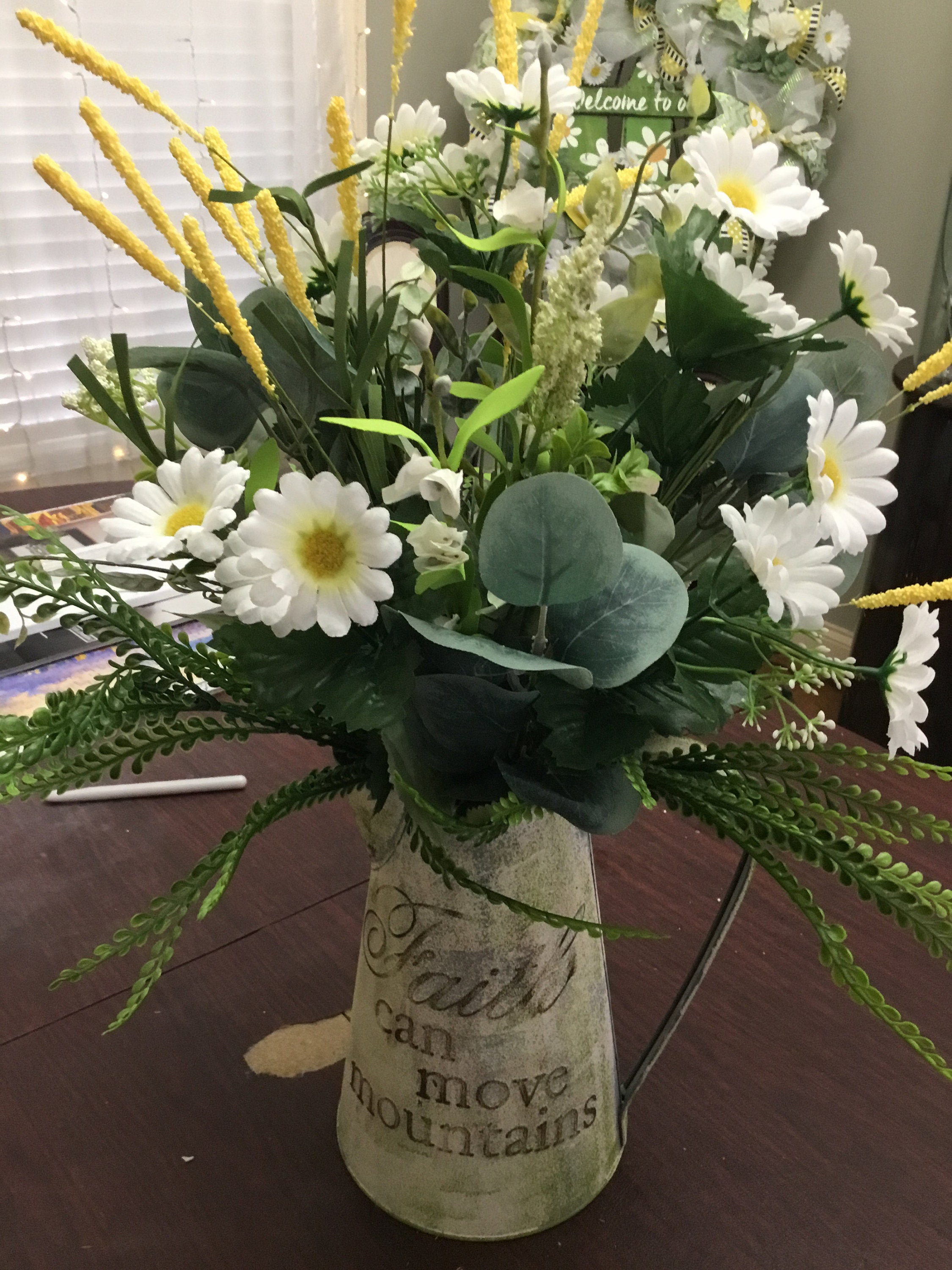 Farmhouse Floral Water Pitcher - Etsy