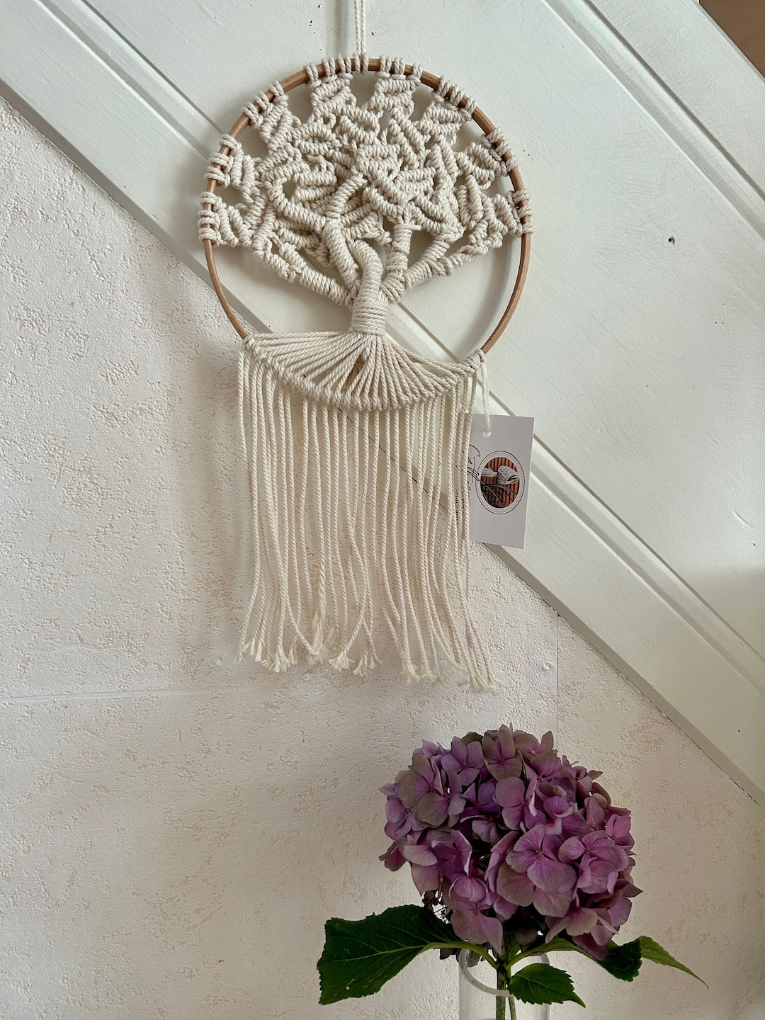 Arbre de vie en macramé, tree of life, décoration zen - Etsy France