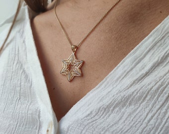 Hollow Star Pendant - Etsy
