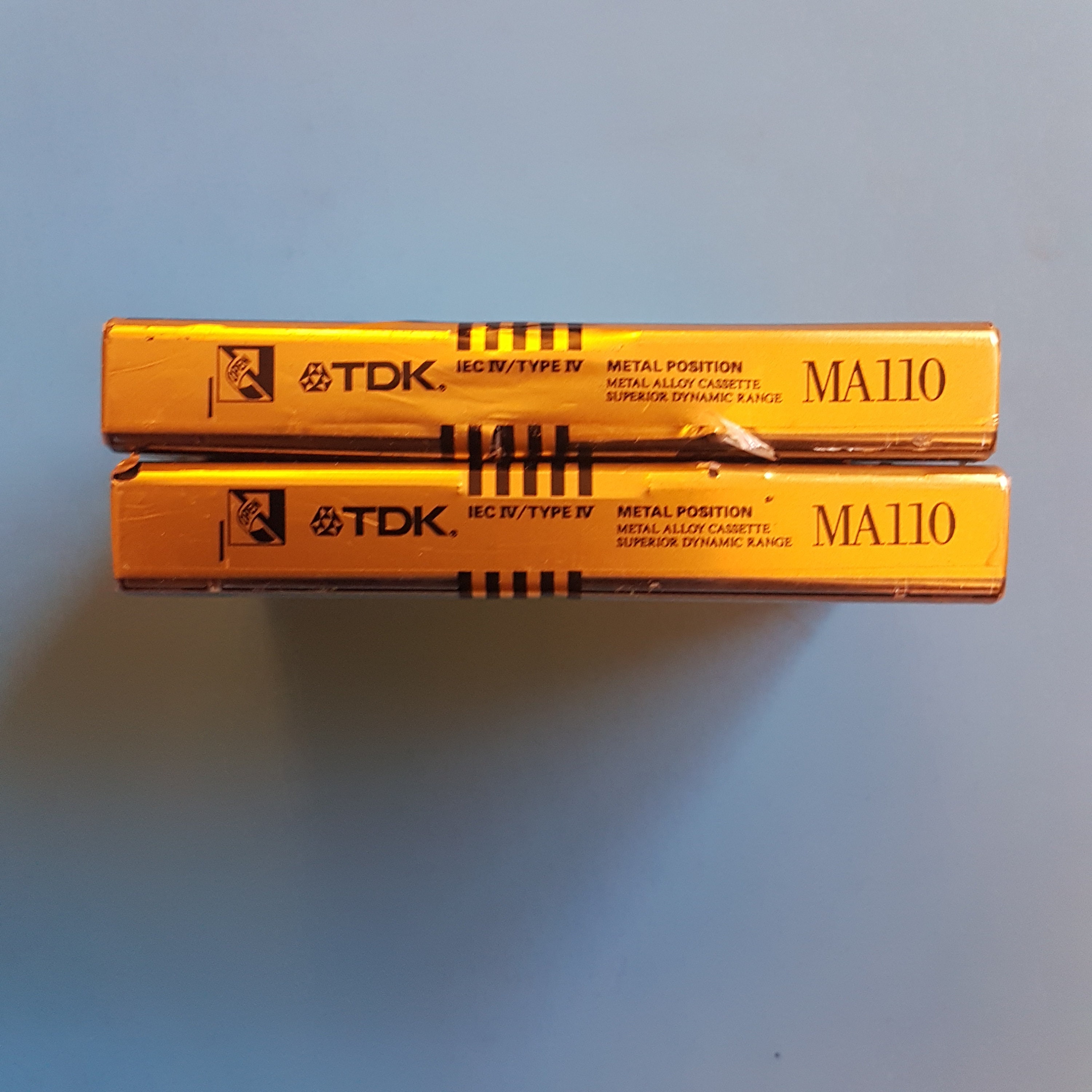 TDK MA 110 Audio Cassette Metal Position Type IV New Old Stock Factory ...