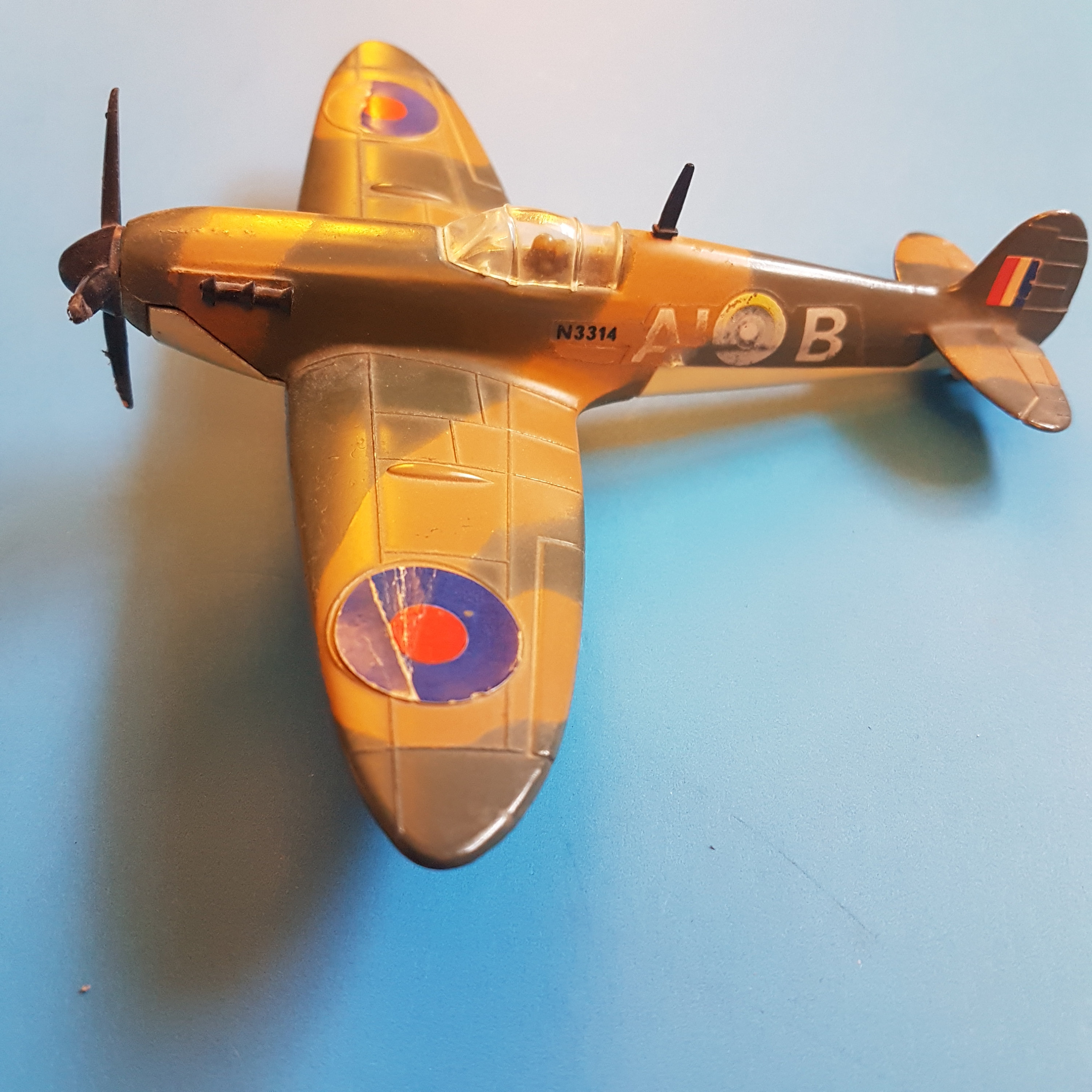 Dinky 719 1:72 Scale Supermarine Spitfire Mk2 Circa 1970's - Etsy
