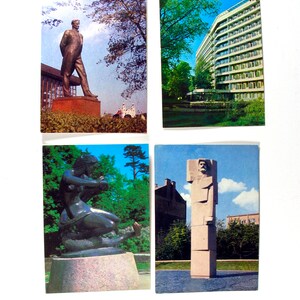 A Collection of Old Postcards With Views of Lithuanian Cities | Etsy