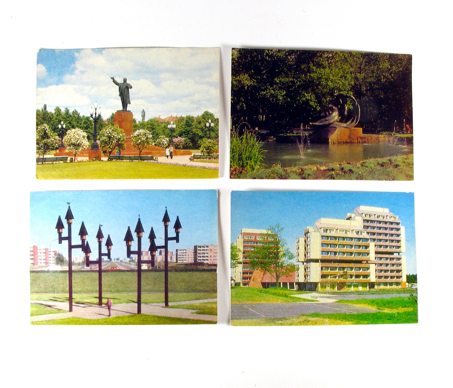 A Collection of Old Postcards With Views of Lithuanian Cities | Etsy