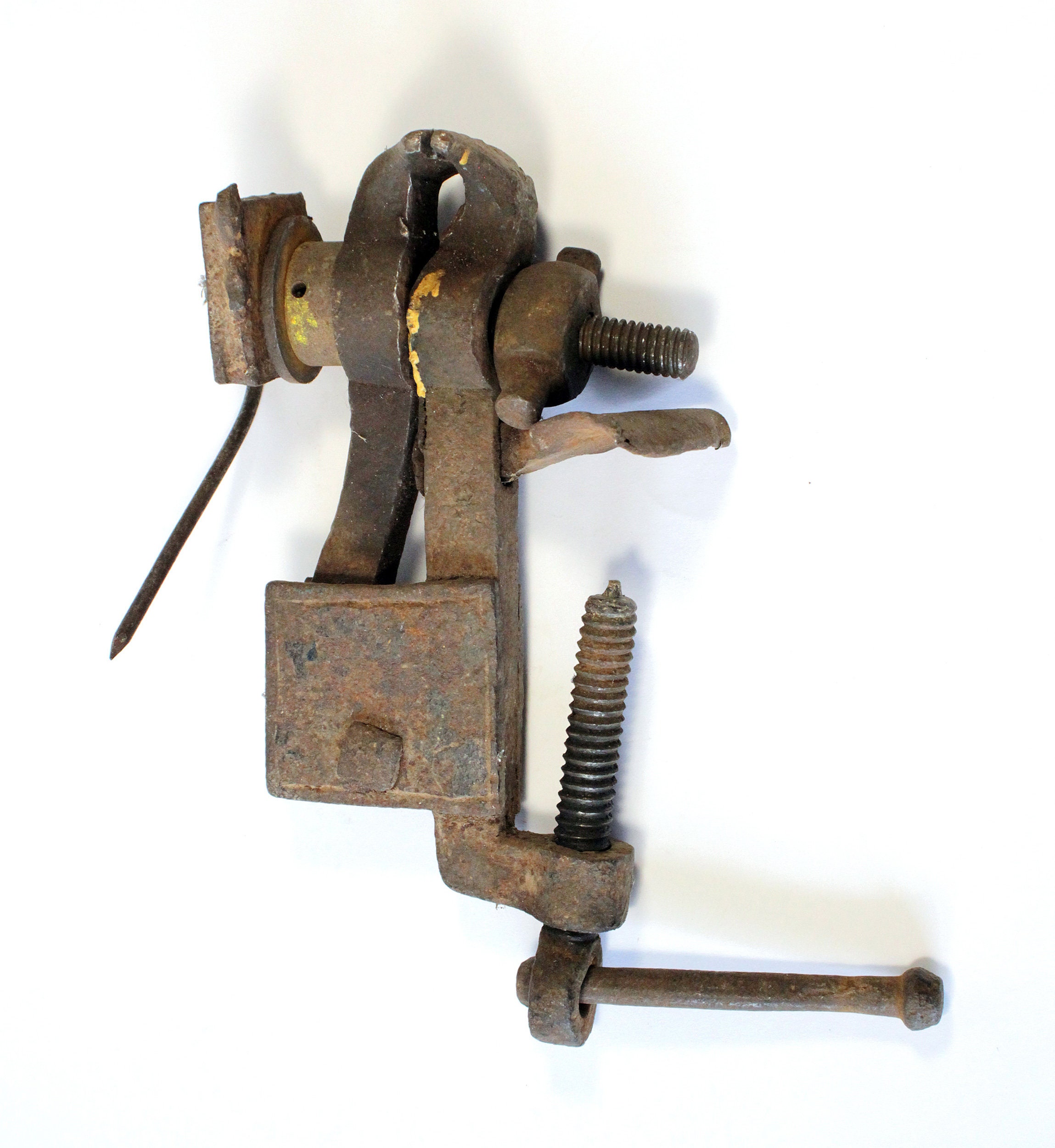 Vintage Vise With Clamp | Etsy