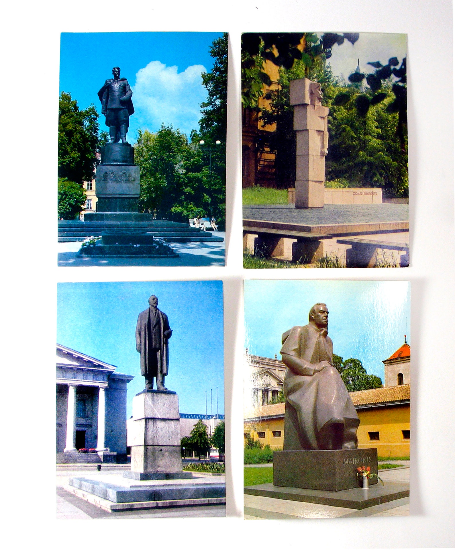 A Collection of Old Postcards With Views of Lithuanian Cities | Etsy