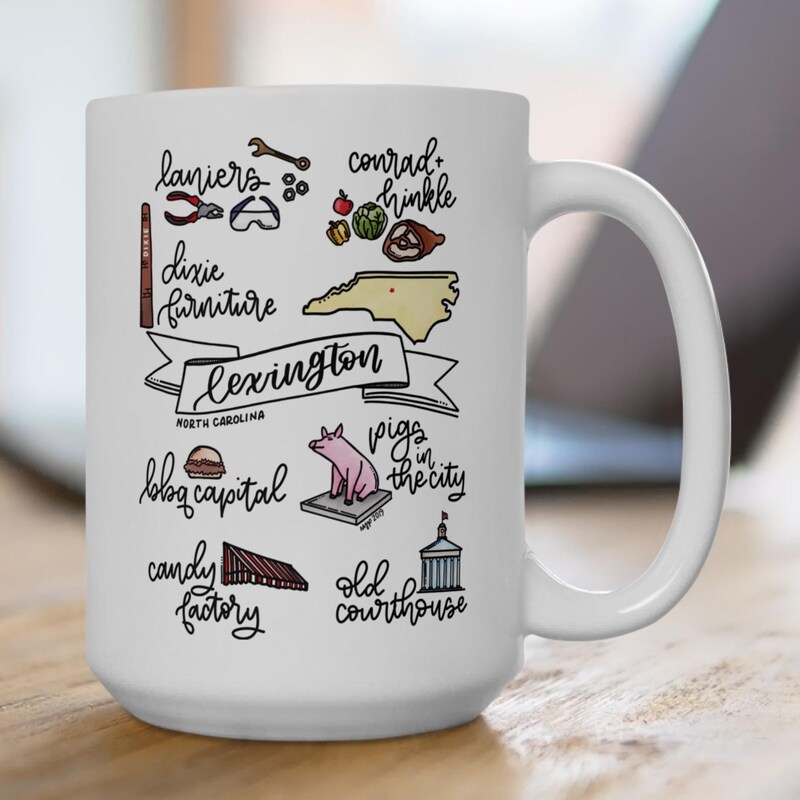 North Carolina Mug - Etsy