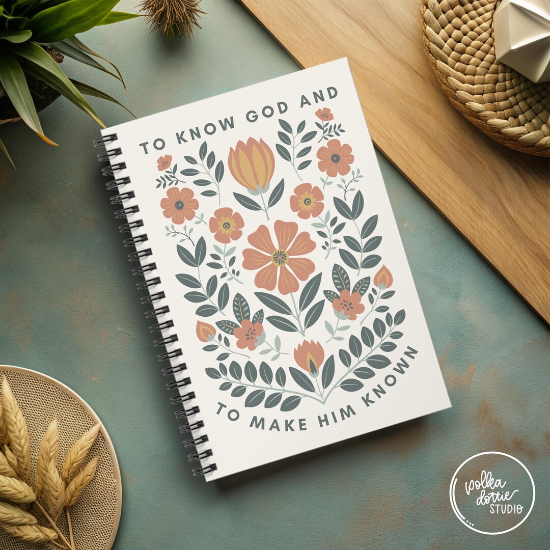 Classical Conversations Spiral Notebook to Know God and to Make Him ...