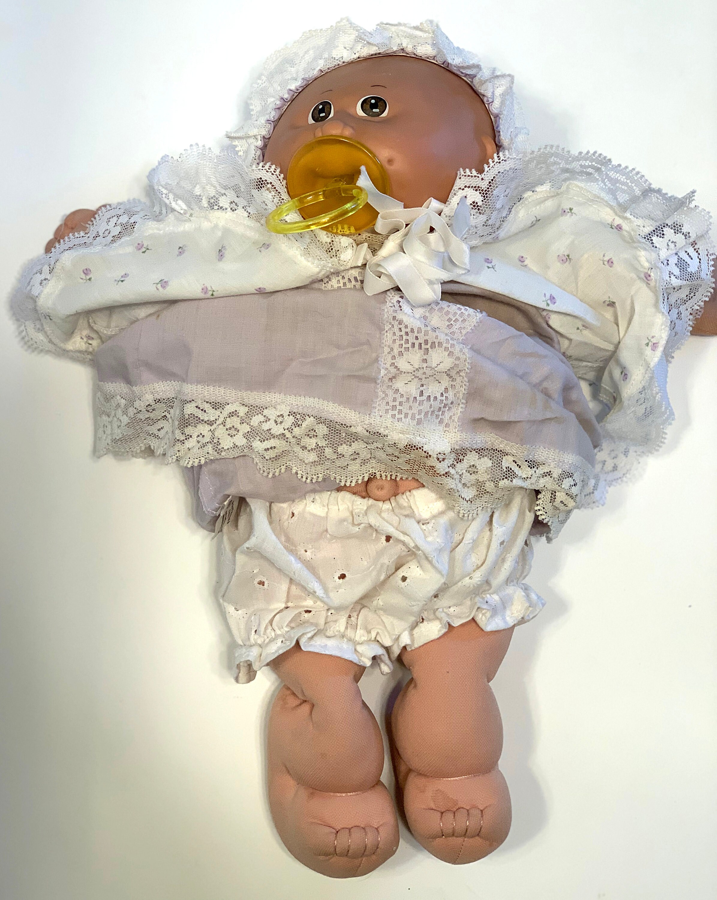 Cabbage Kid Dolls Lot of 3 Dolls Preemies, No Hair With Green/brown ...